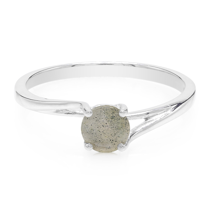 Spektrolith Sterling Silver Ring 0.41ct