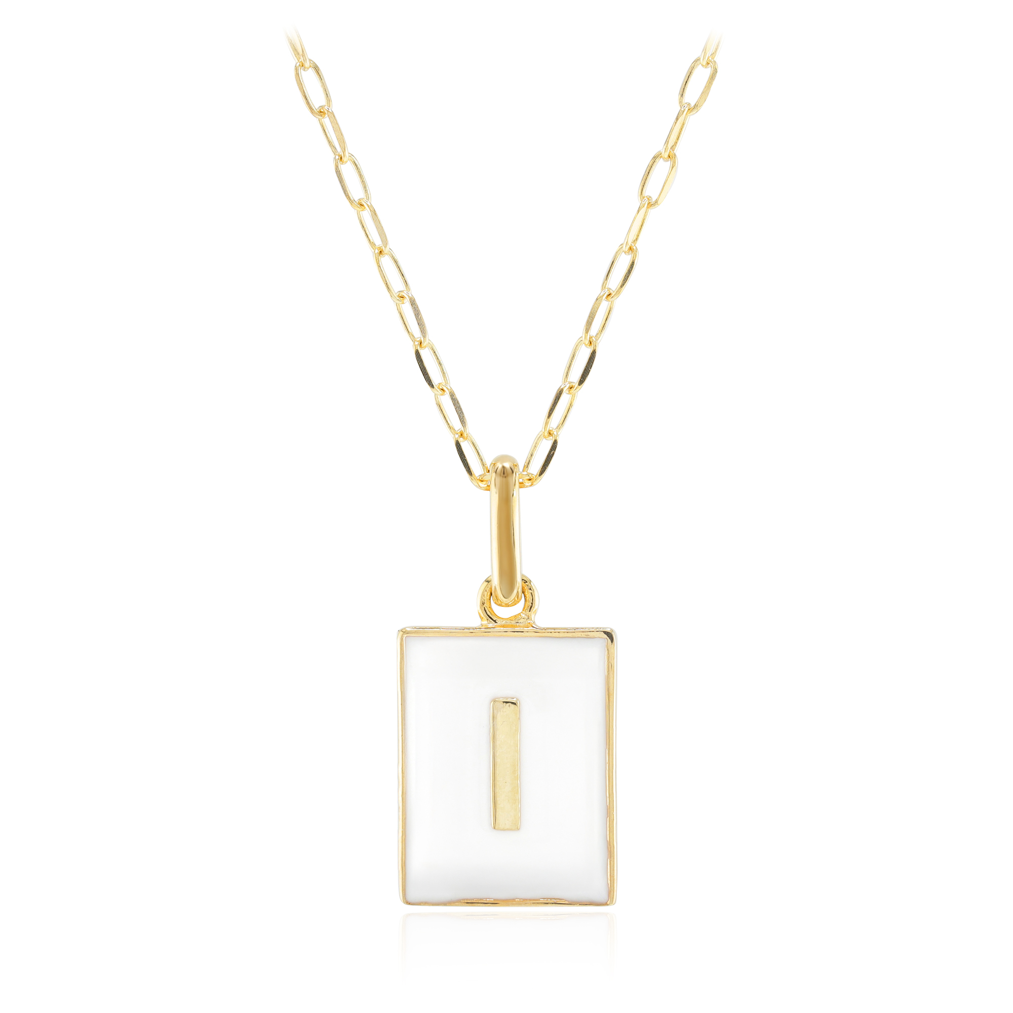 Collana chic in argento placcato oro