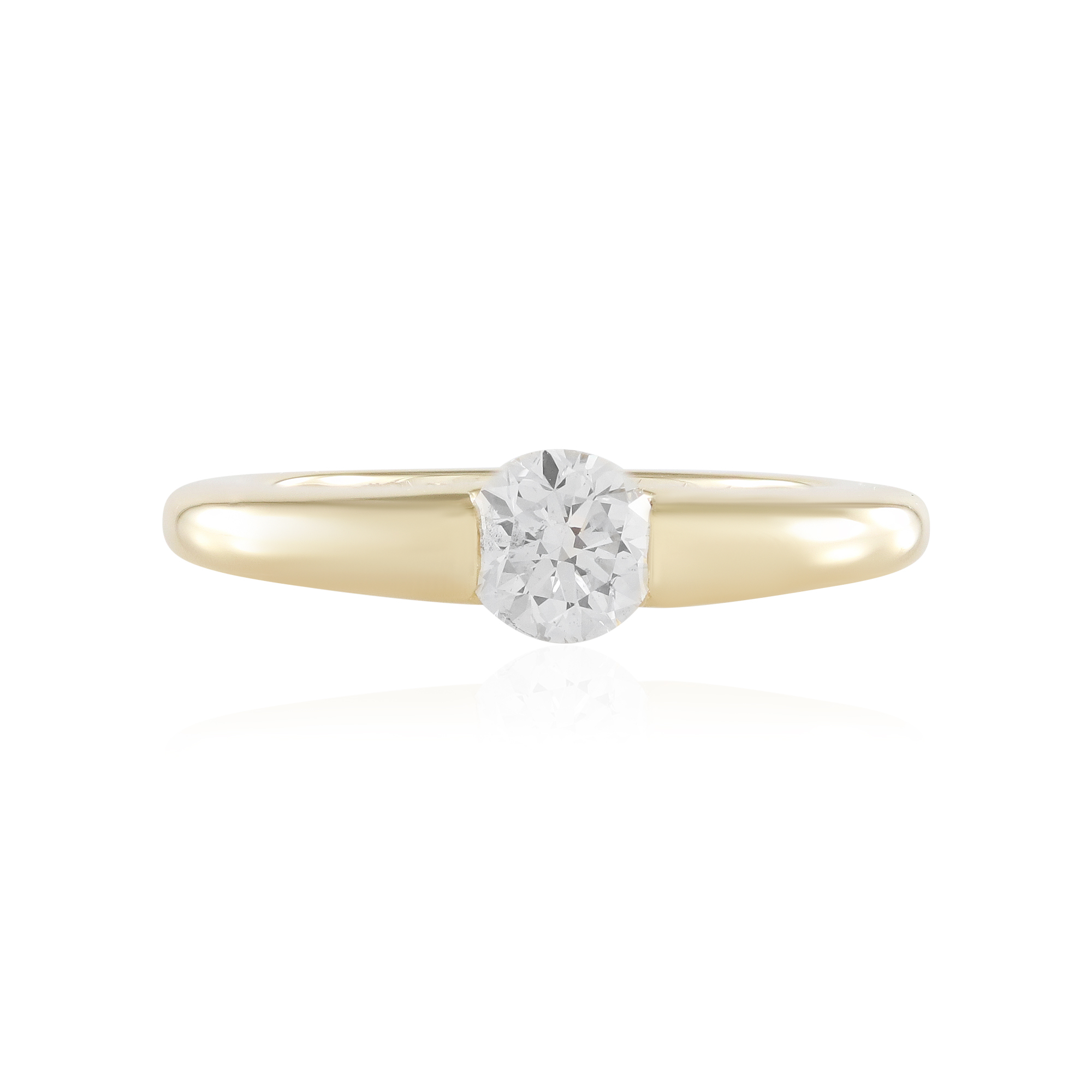 Anillo Oro Diamante 375 Oro, 0.865 ct
