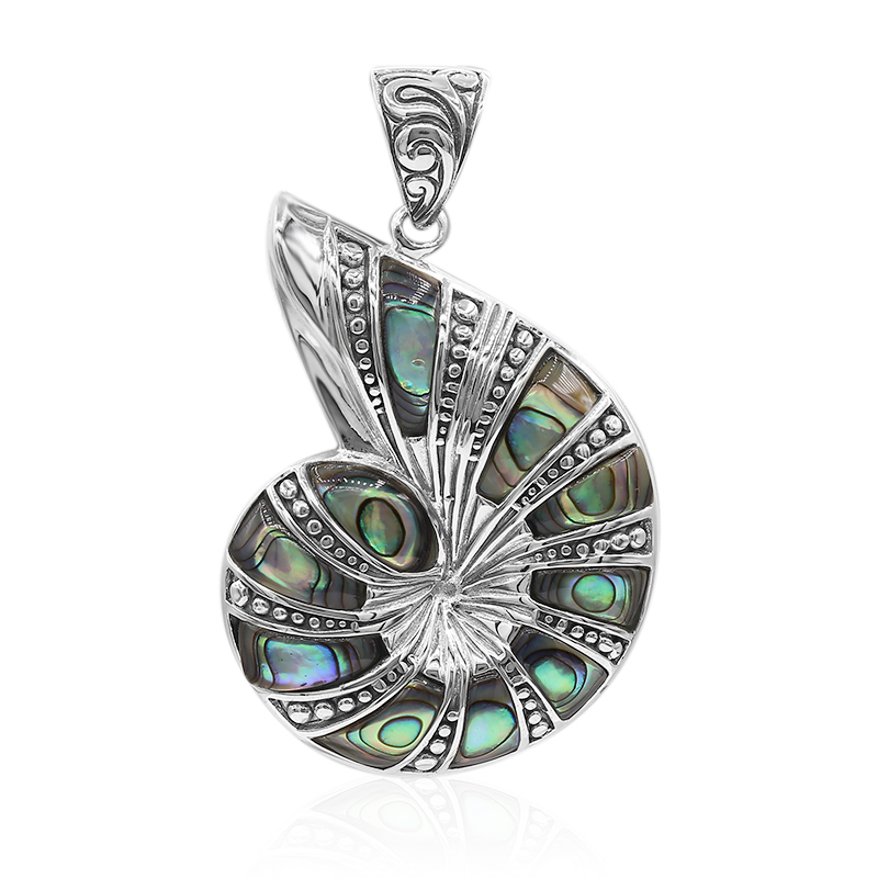 Zilveren hanger met een Abalone schelp (Art of Nature)-9744RW | Juwelo ...