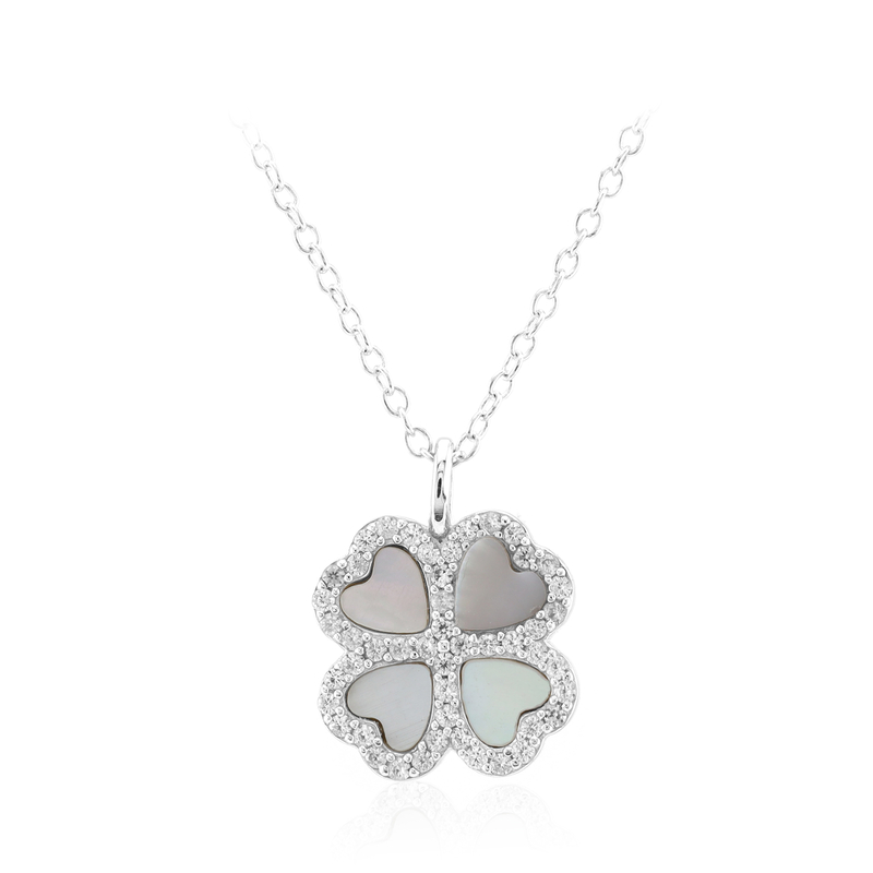Collier Trefle Nacre Mauboussin