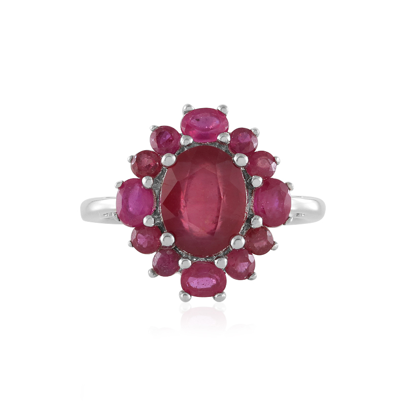 Madagascar Ruby Sterling Silver Ring