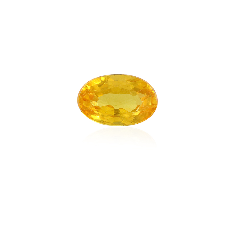 Edelsteen met een gele saffier-1330KS | Juwelo sieraden