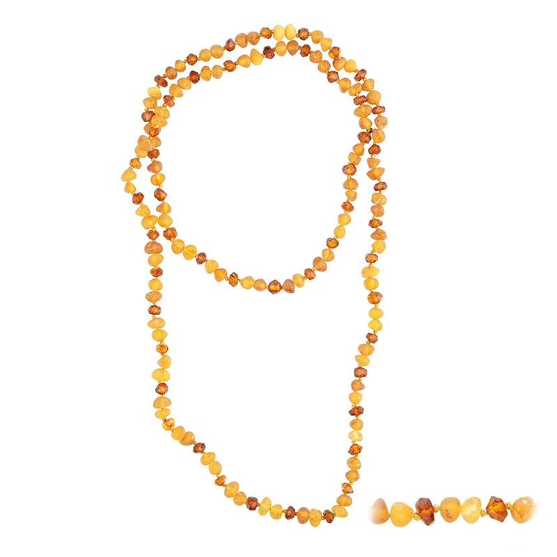 Collier d'ambre baltique, 45ct, origine polonaise