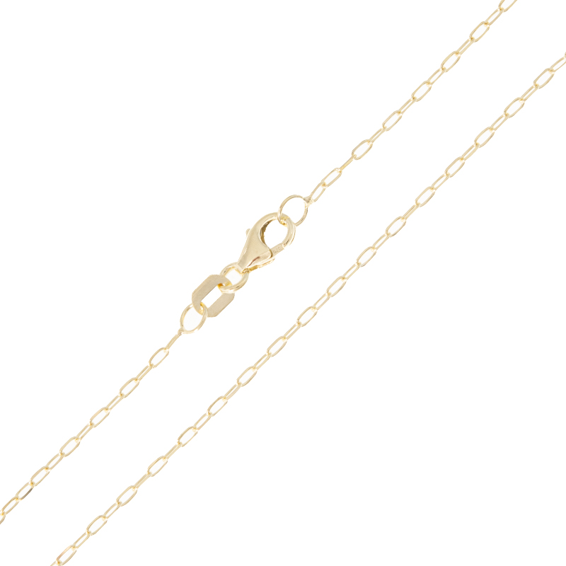 Classic 9K Gold Anchor Chain Necklace, 50cm, 1.25g