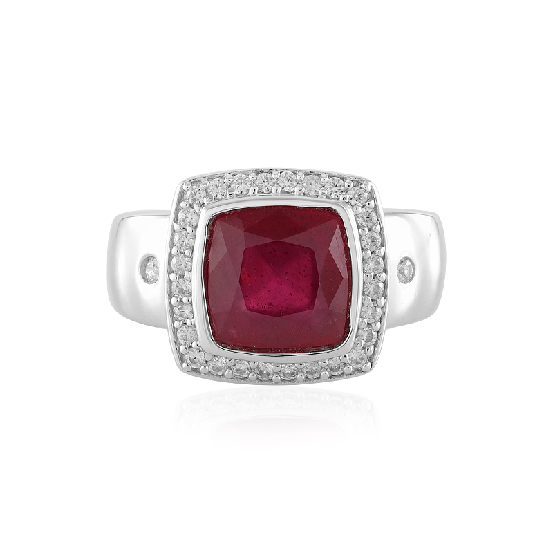 Madagascar Ruby Sterling Silver Ring