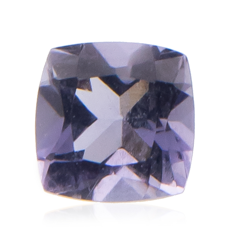 Brazilian Blueberry Quartz 0.4ct Cushion Cut Gem