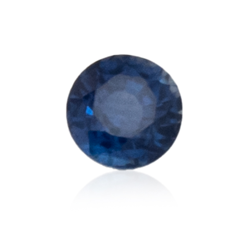 Myanmar Blue Sapphire 0.2 ct Round Cut Gem