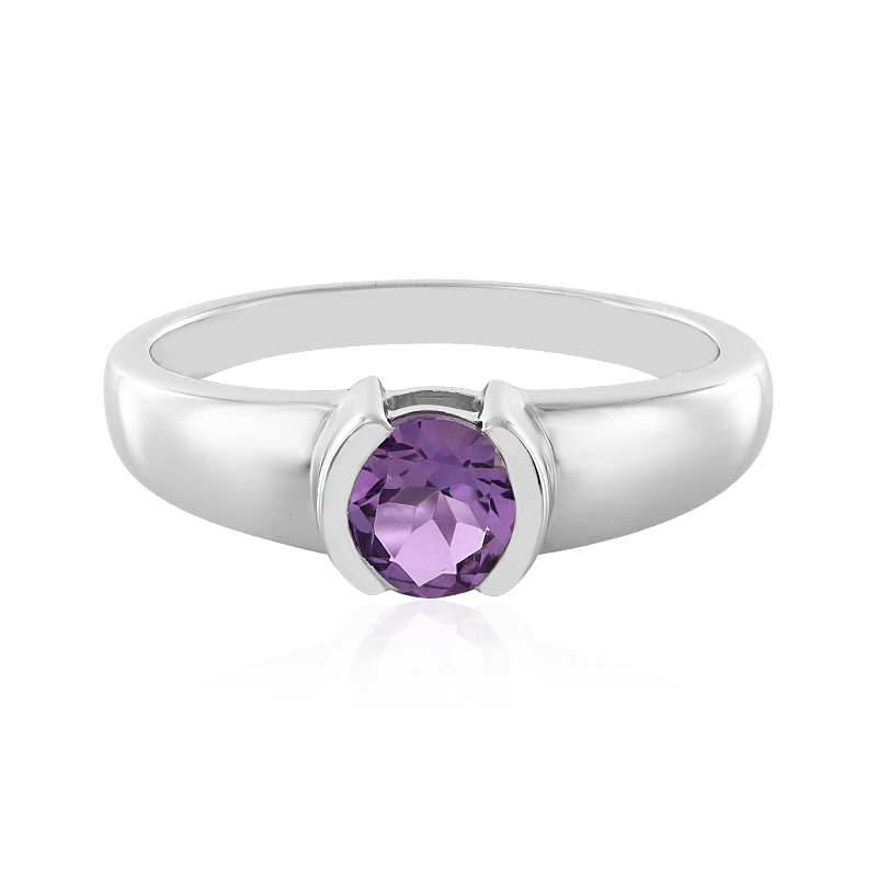 Brazilian Azure Quartz 925 Silver Ring, 1.158 ct