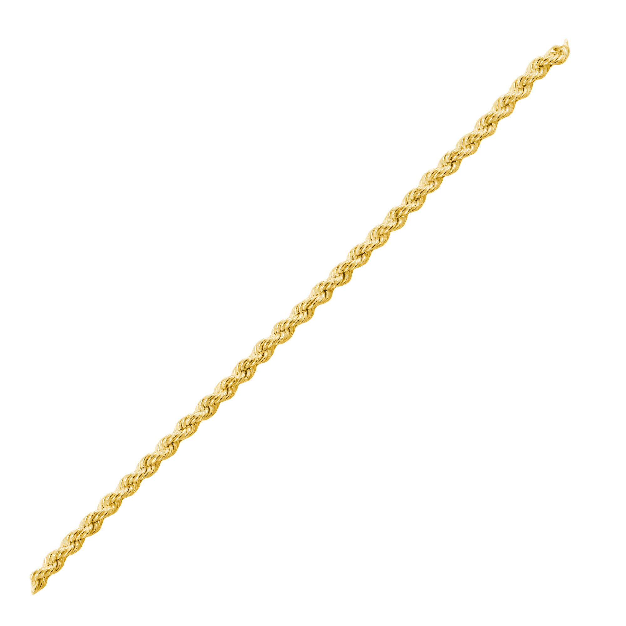 Elegant Gold-Plated Silver Rope Necklace