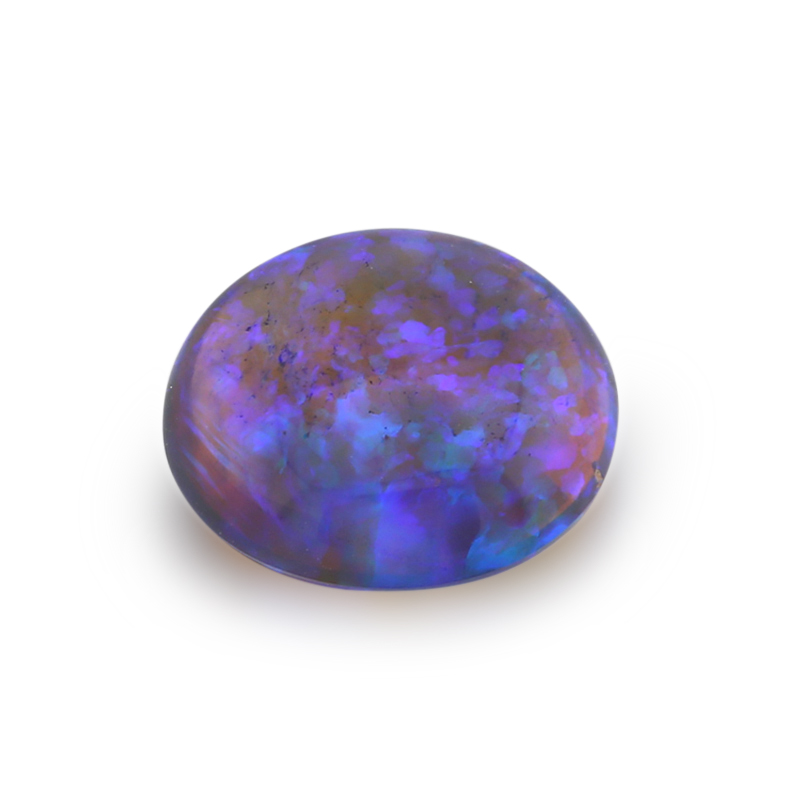 Australischer Schwarzer Opal Cabochon, 4,66ct