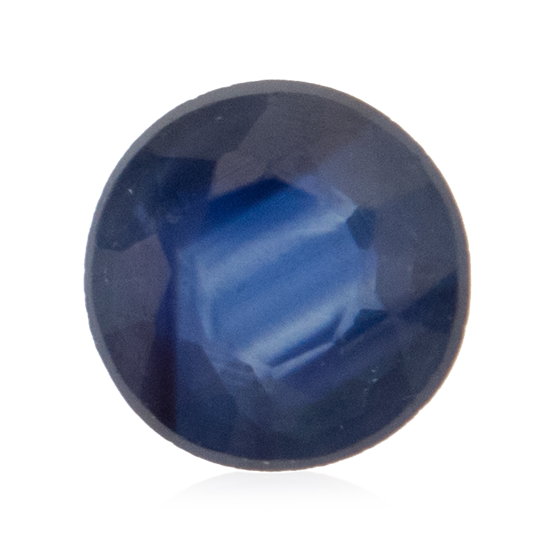 Madagaskische blauwe saffier edelsteen, 0,12ct