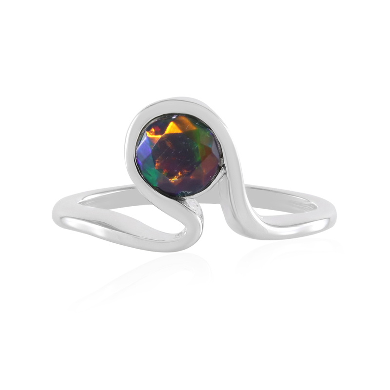 Mezezo Opal Sterling Silber Ring